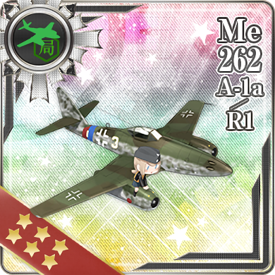 Me 262 A-1a/R1 - 舰娘百科 - 专业性的舰队Collection百科全书