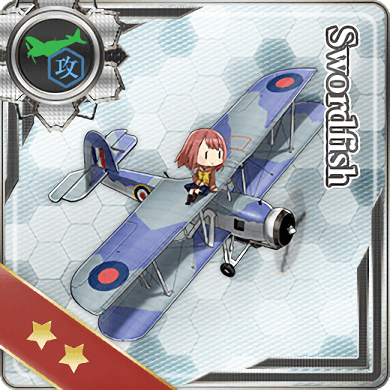 Swordfish - 舰娘百科 - 专业性的舰队Collection百科全书